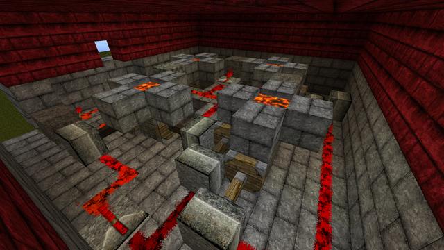Zombies Auto Blaze Farm, one punch one kill Minecraft Map