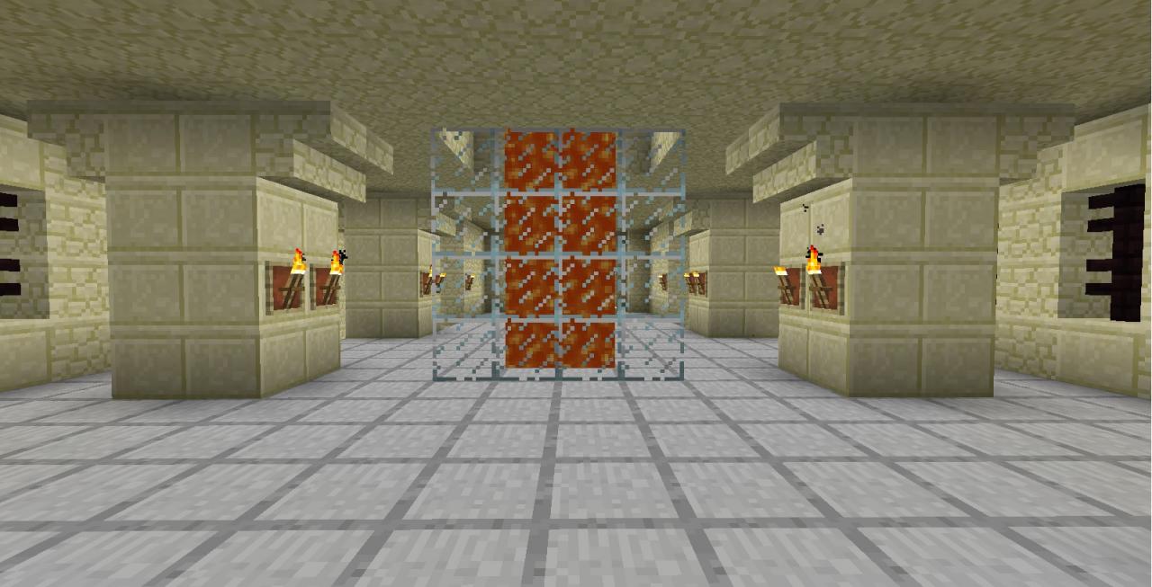 Sandstone castle Minecraft Map