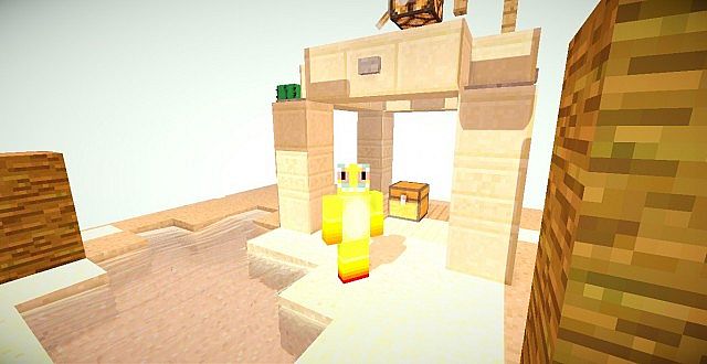 (っ ‿ )っ Minecraft SkyBlock in Desert Survival or Hardcore or Ultra ...