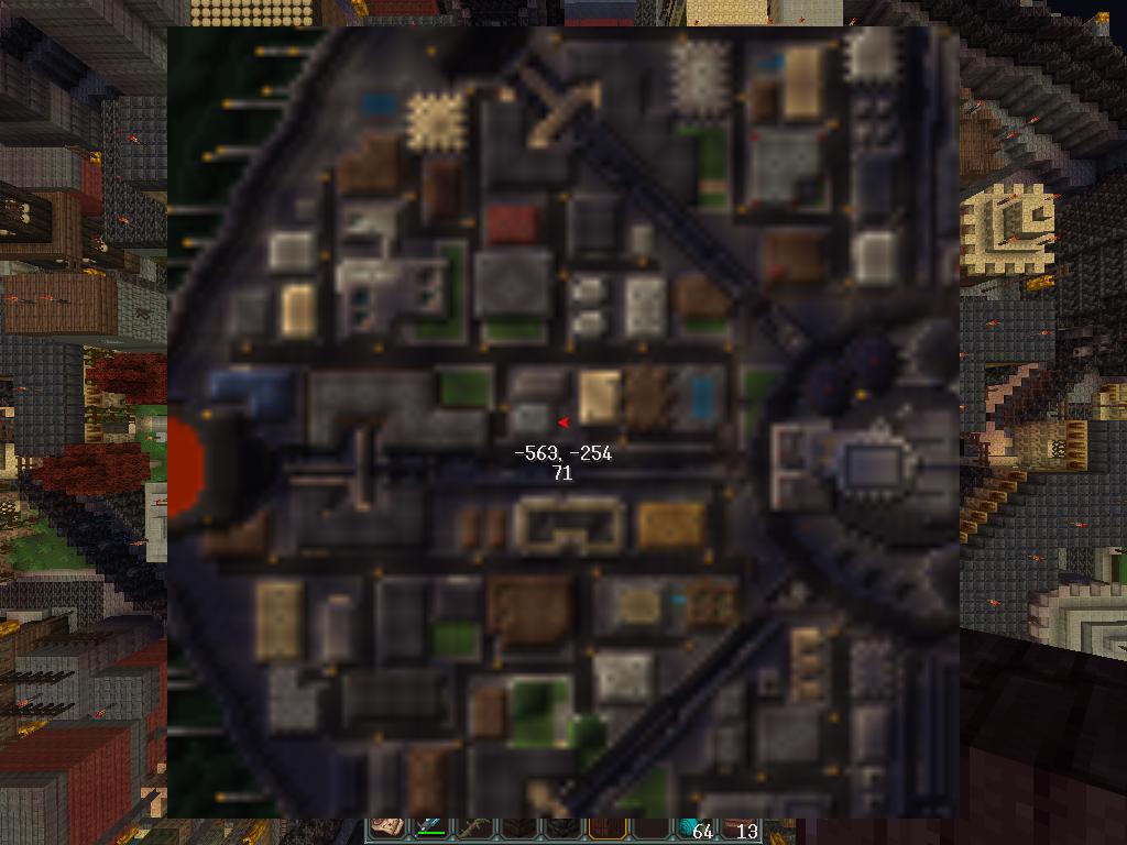 Final Fantasy VII (Midgar) Minecraft Map