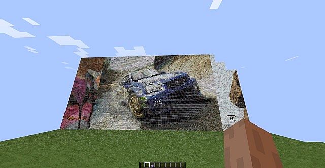 My Pixel Art Minecraft Map