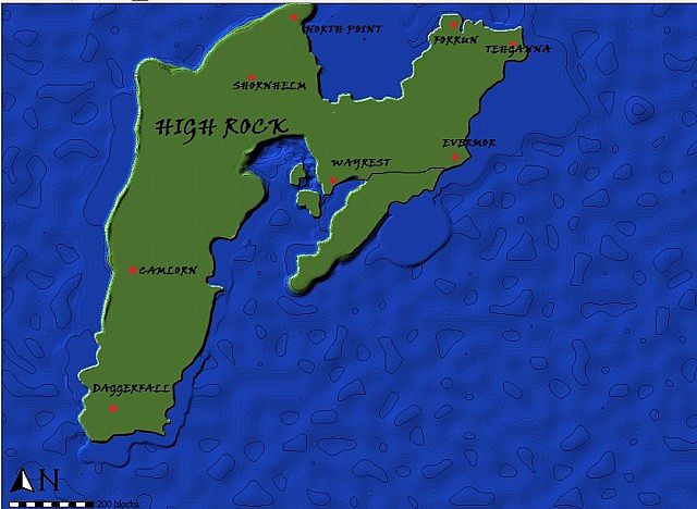 TAMRIEL RECREATION Minecraft Map