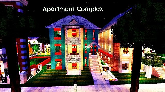 Apartment Complex Minecraft Map