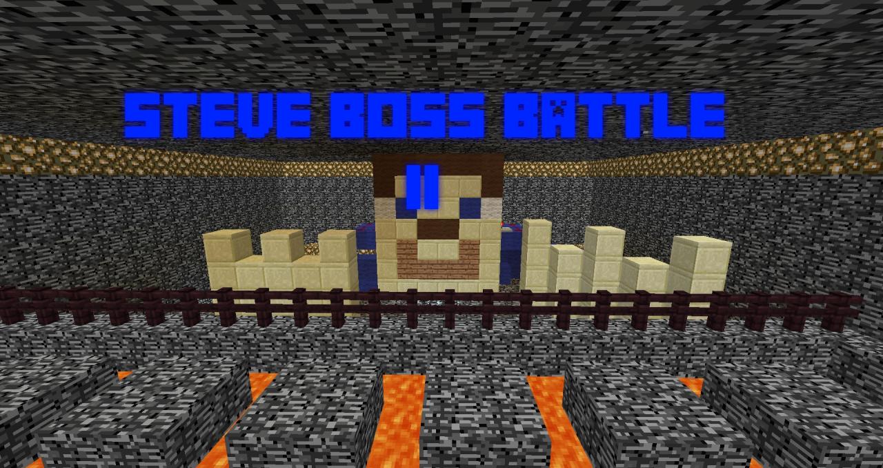 Steve Boss Battle V_2 Minecraft Map