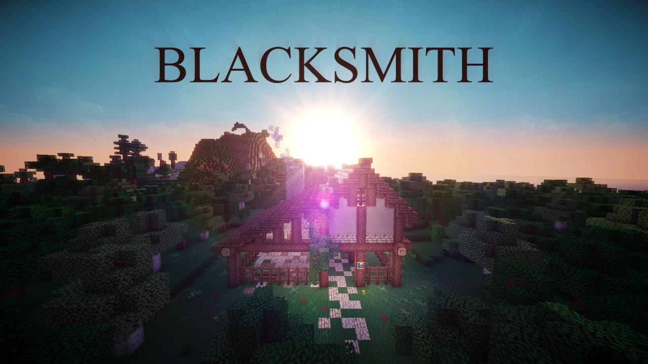 Medieval / Nordic Blacksmith Minecraft Map