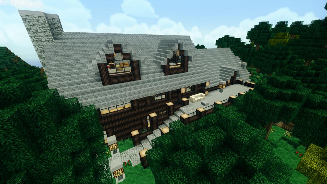 Forest Lodge - Timelapse Minecraft Map