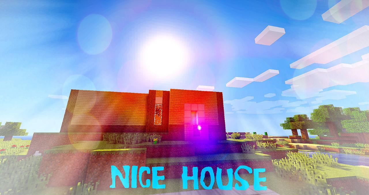 happy house garden Minecraft Map