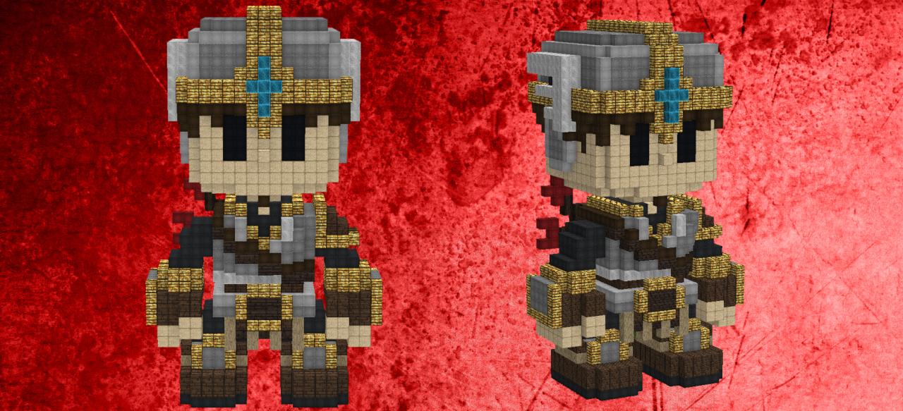 Voxel Art Statue Collection Minecraft Map