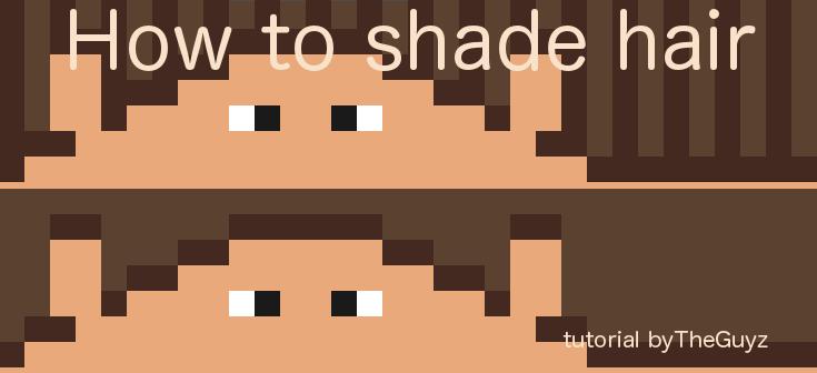 How to shade hair (pop reel!) Minecraft Blog