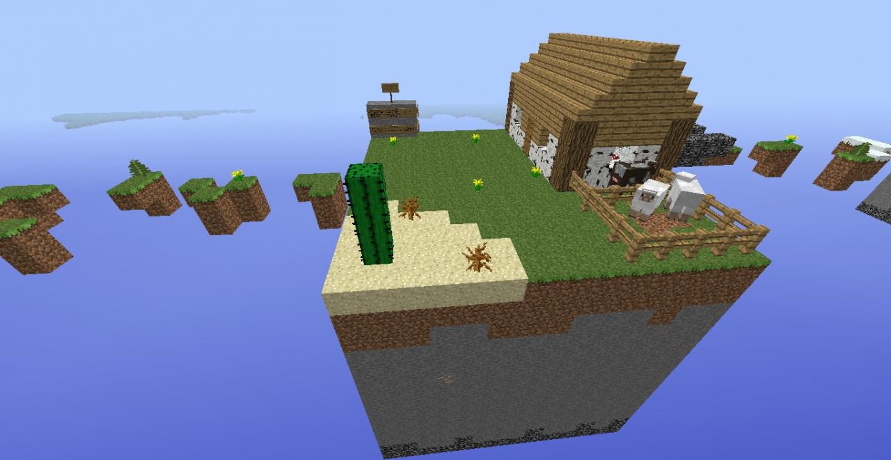 Skyblock Survival Minecraft Map