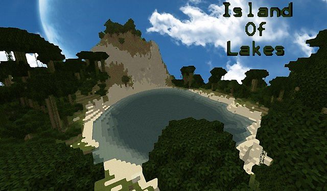 Island of Lakes - Raw Build Minecraft Map