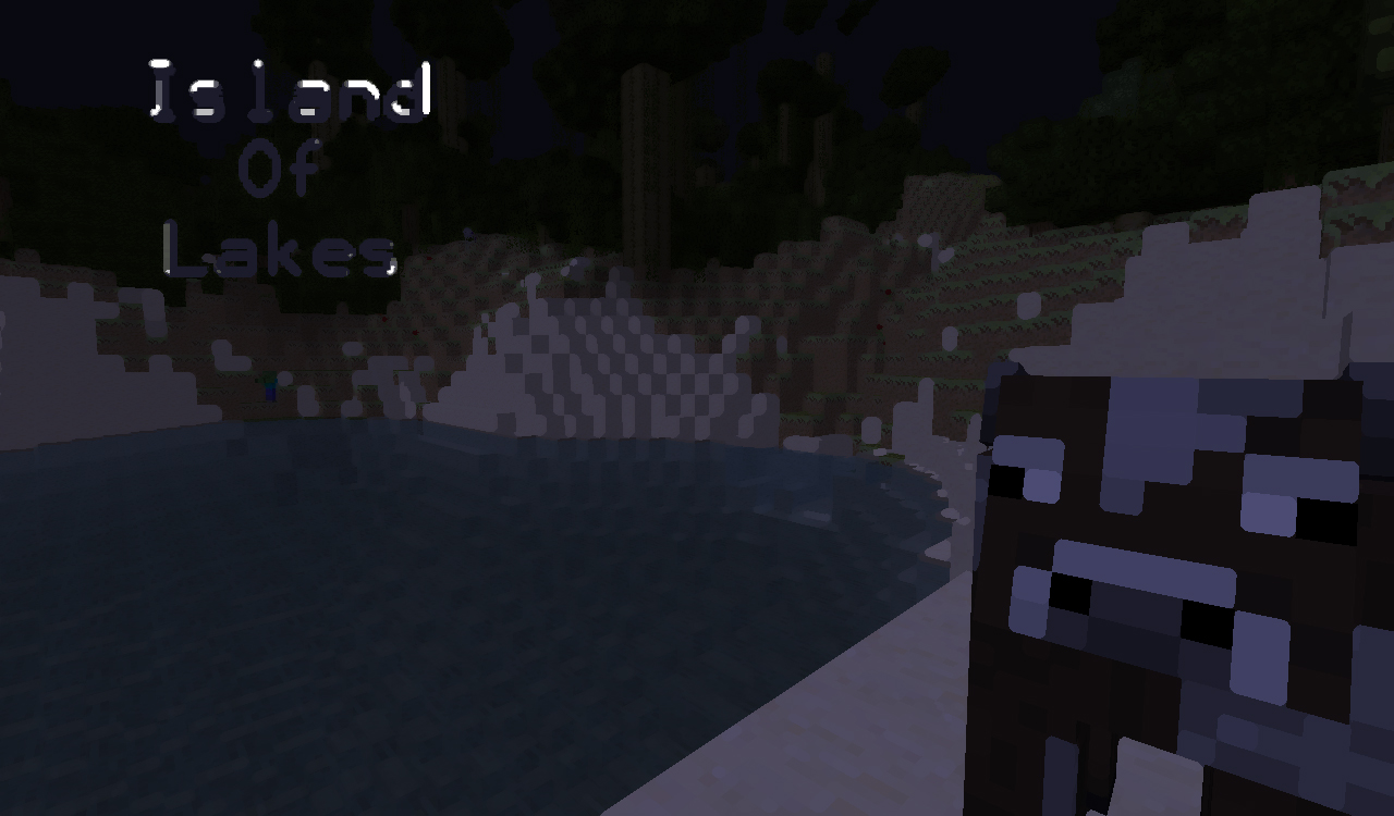 Island of Lakes - Raw Build Minecraft Map