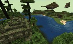 cool floating island seed Minecraft Map