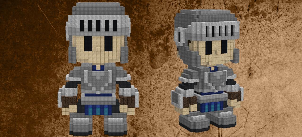 Voxel Art Statue Collection Minecraft Map