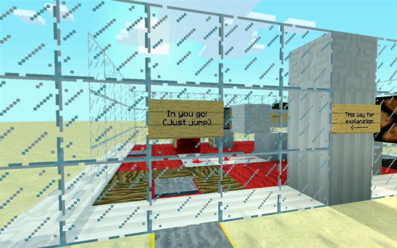 Redstone Automatic Lamp Explanation Minecraft Map