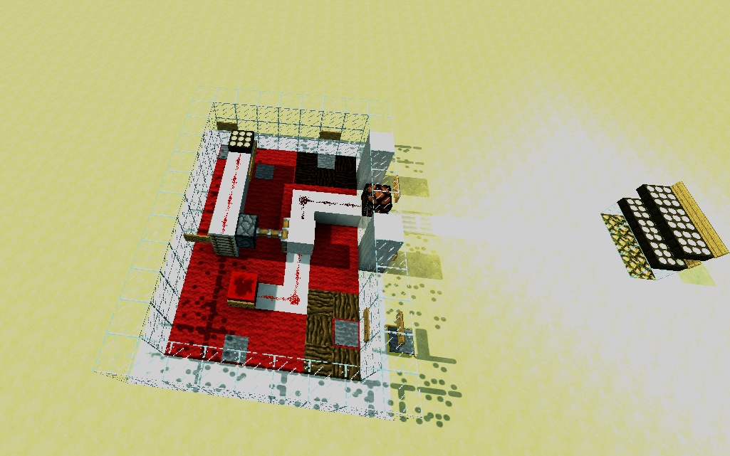 Redstone Automatic Lamp Explanation Minecraft Map