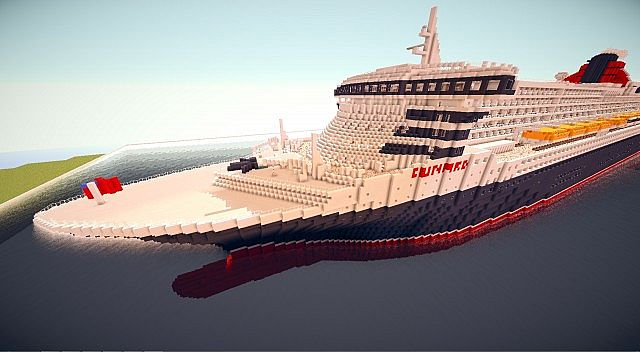 Queen Mary 2 Minecraft Map
