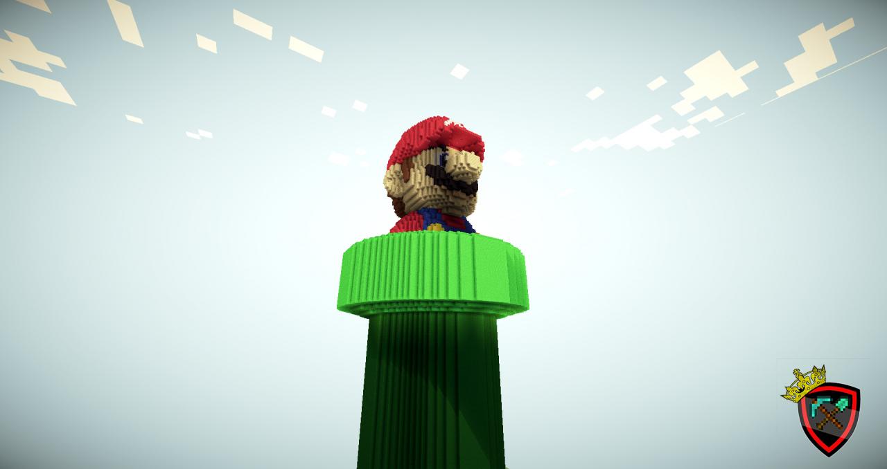 Super Mario Bros By Lords Of Minecraft PL - Mario Minecraft Map