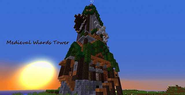 =Medieval Wizards Tower= Minecraft Map