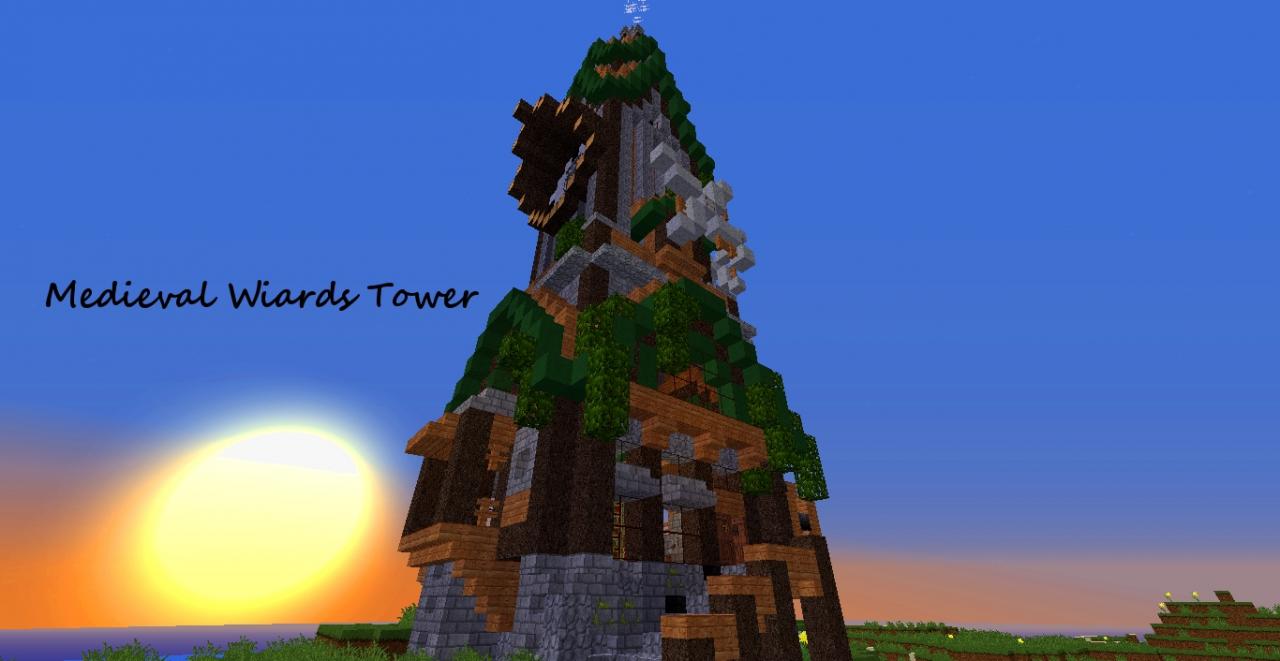 =Medieval Wizards Tower= Minecraft Map