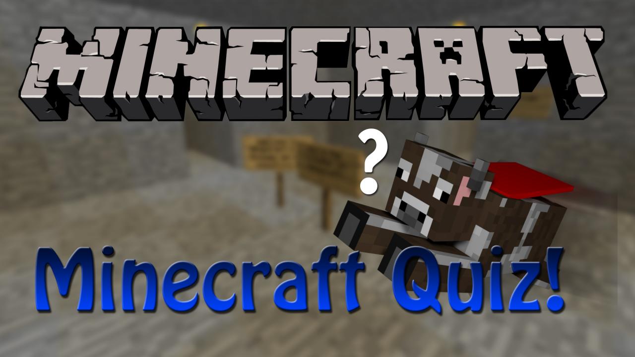 Minecraft Quiz! Minecraft Map