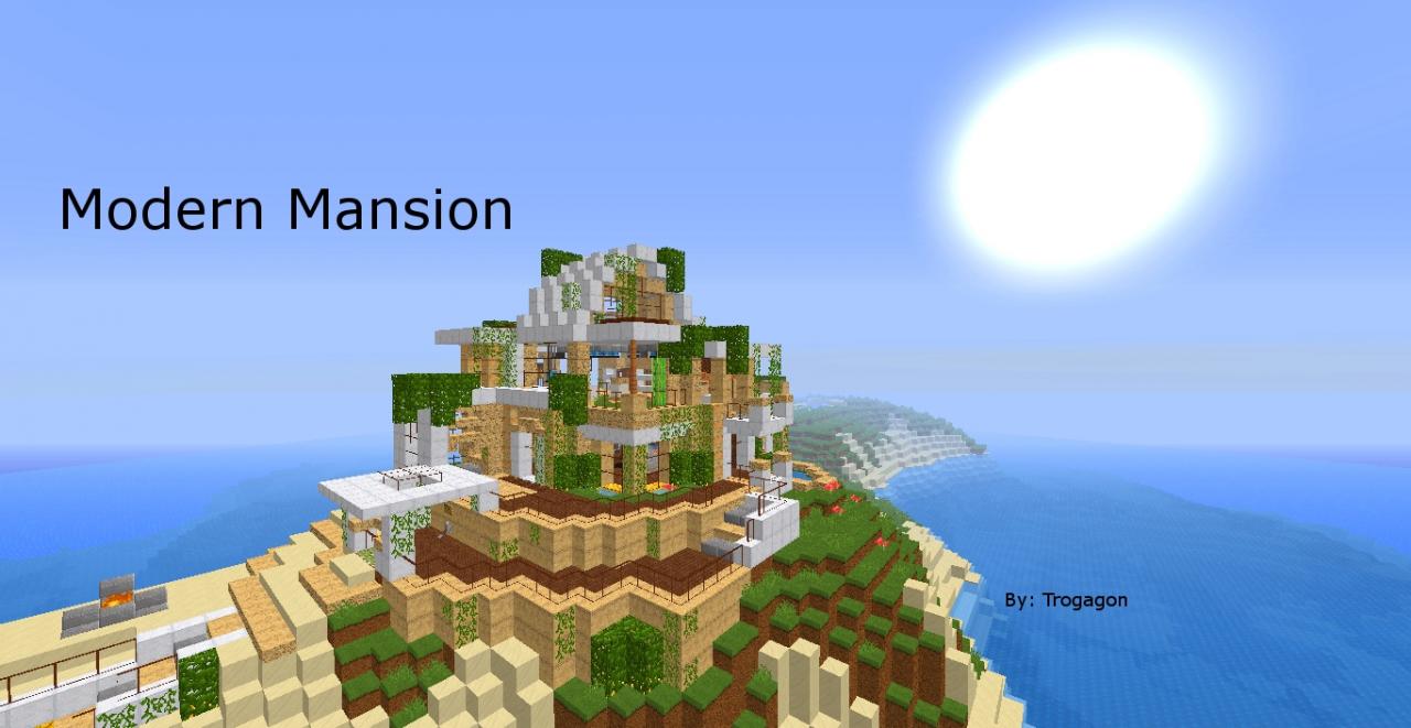 Modern Mansion #1 Minecraft Map