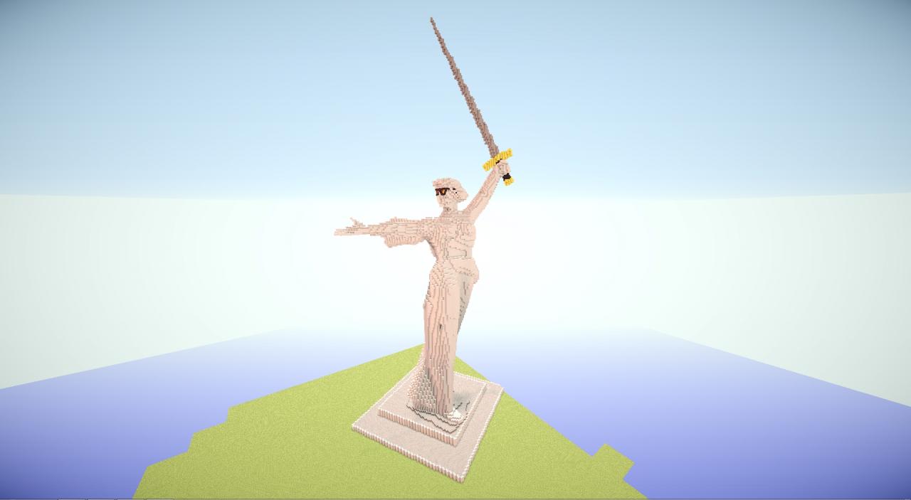 Victory Statue Minecraft Map