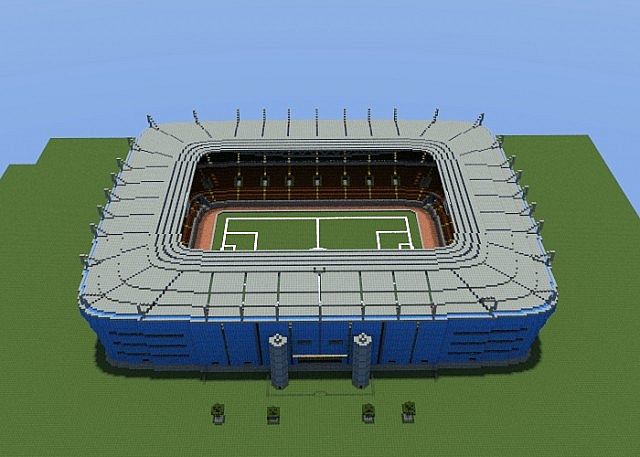 Giant Stadium ( 90,000+ Blocks ) Minecraft Map