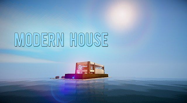 | Modern Island House | House Series Minecraft Map