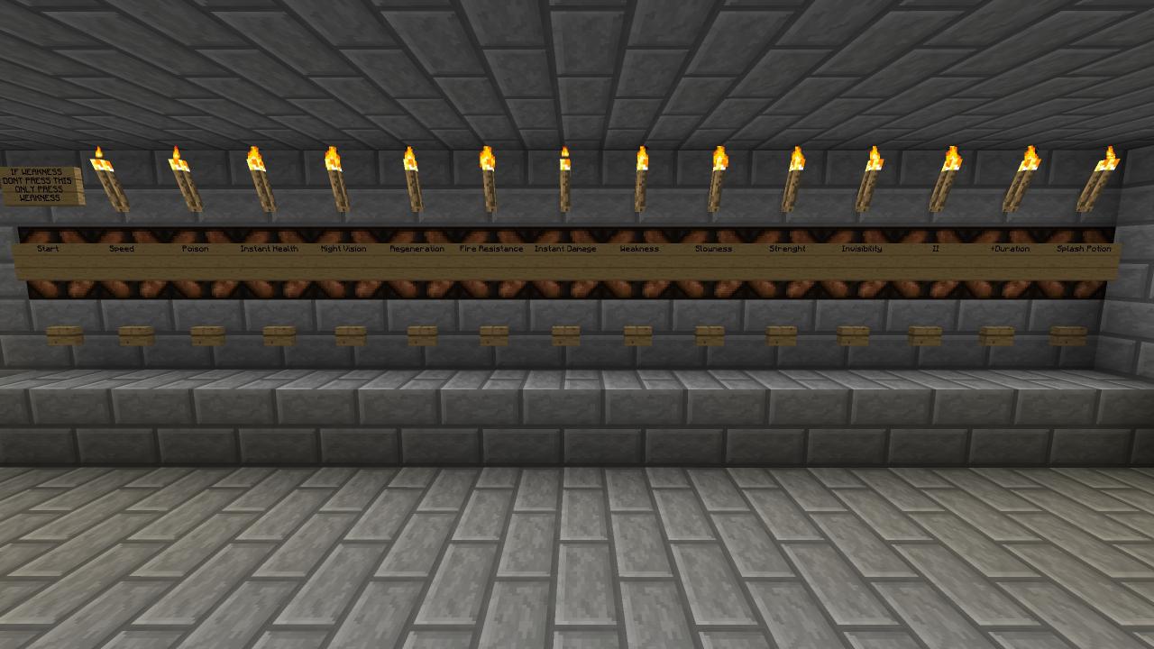 Automatic Brewing Minecraft Map