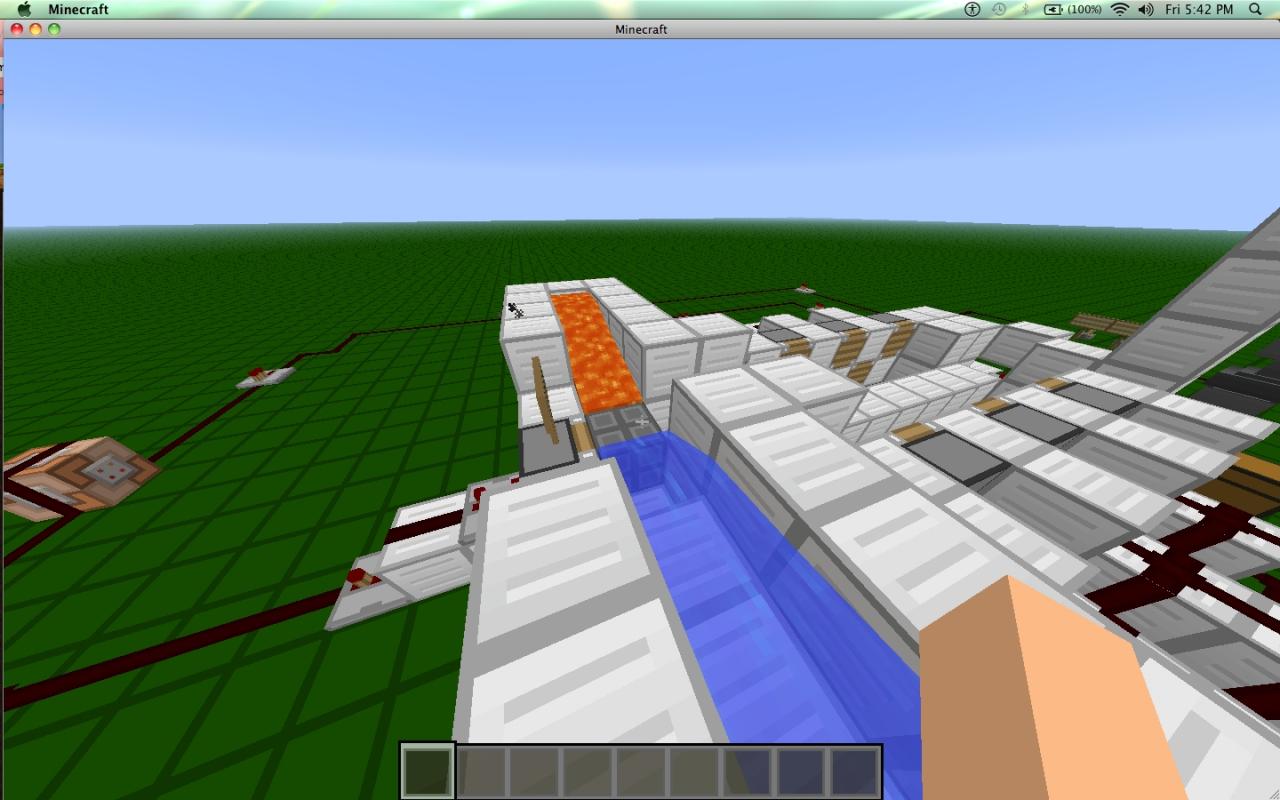 SUPER 100% WORKING COBBLE STONE FACTORY Minecraft Map