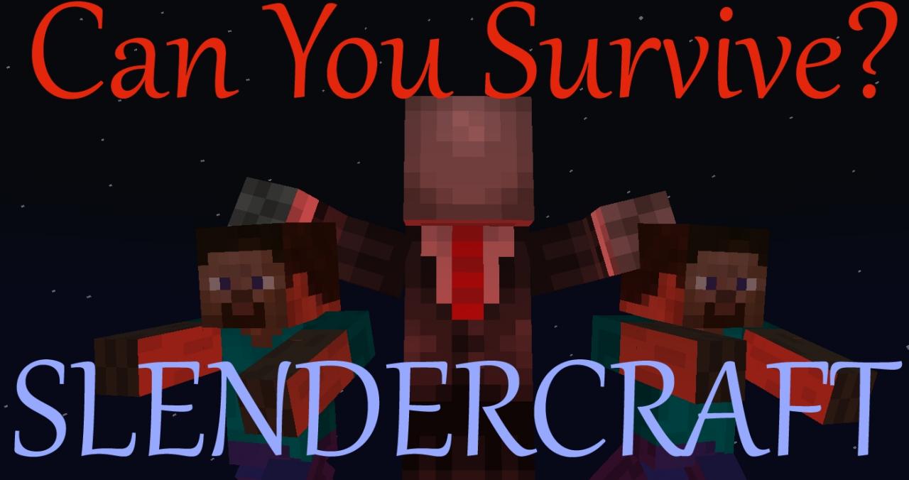 SlenderCraft: MULTIPLAYER MINIGAME Minecraft Map