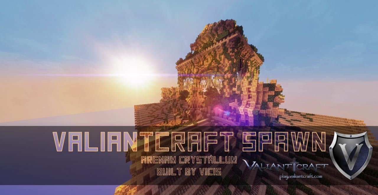 ValiantCraft Spawn | Arenam Crystállum Minecraft Map