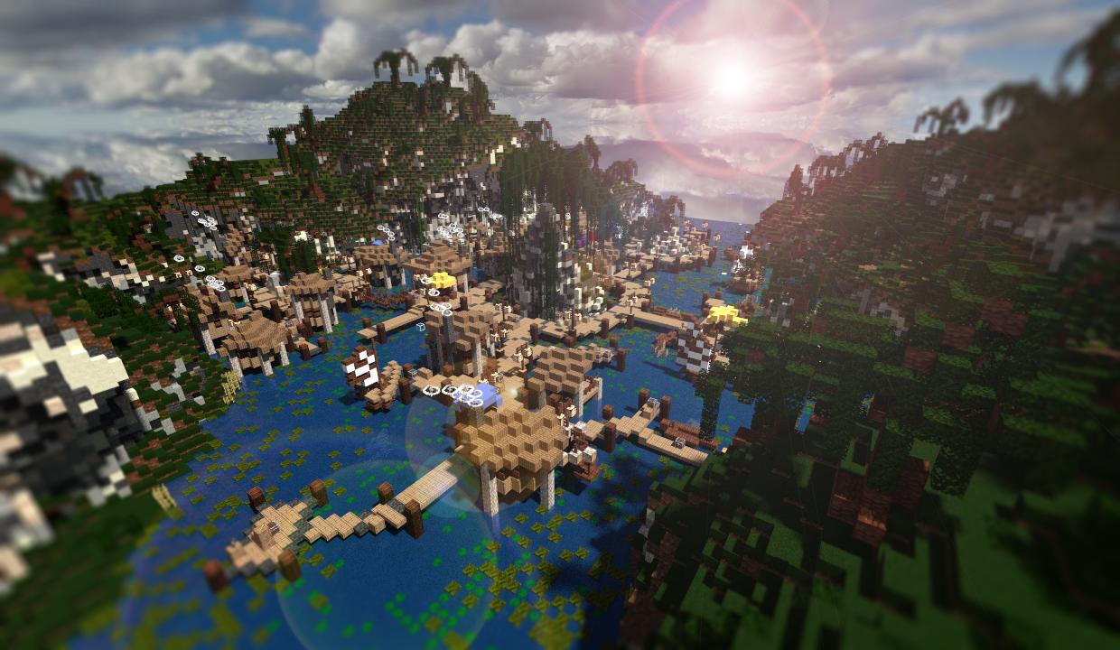 Swamp Village Minecraft Map
