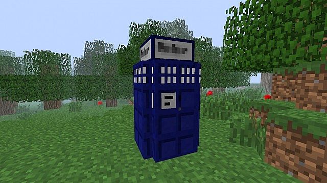 Tardis (It won't be working with the texture pack) Minecraft Map