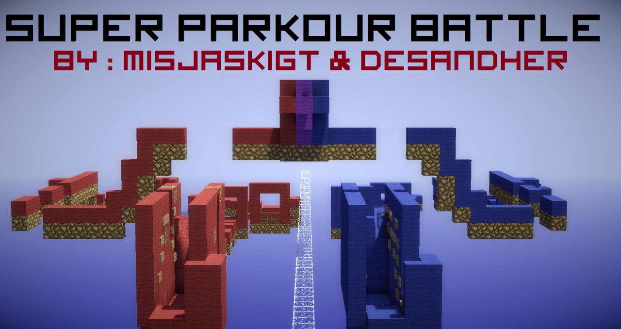 Super Parkour Battle (DIFFICULT) Minecraft Map
