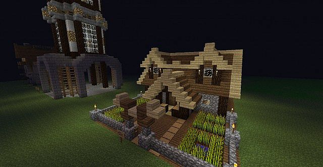 Medieval House pack by GENESIS SERVERS AST_series Minecraft Map
