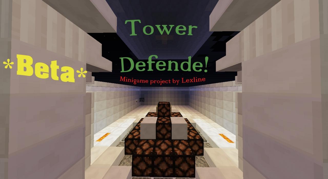 Lexline`s Tower Defence! Minecraft Map