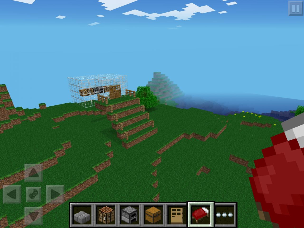 Glass house Minecraft Map