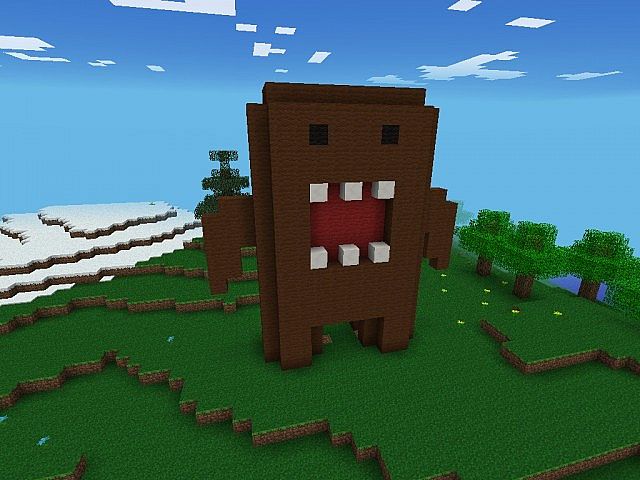 Minecraft PE Domo statue Minecraft Map