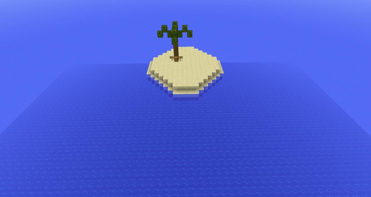 Stranded Survival Island Minecraft Map