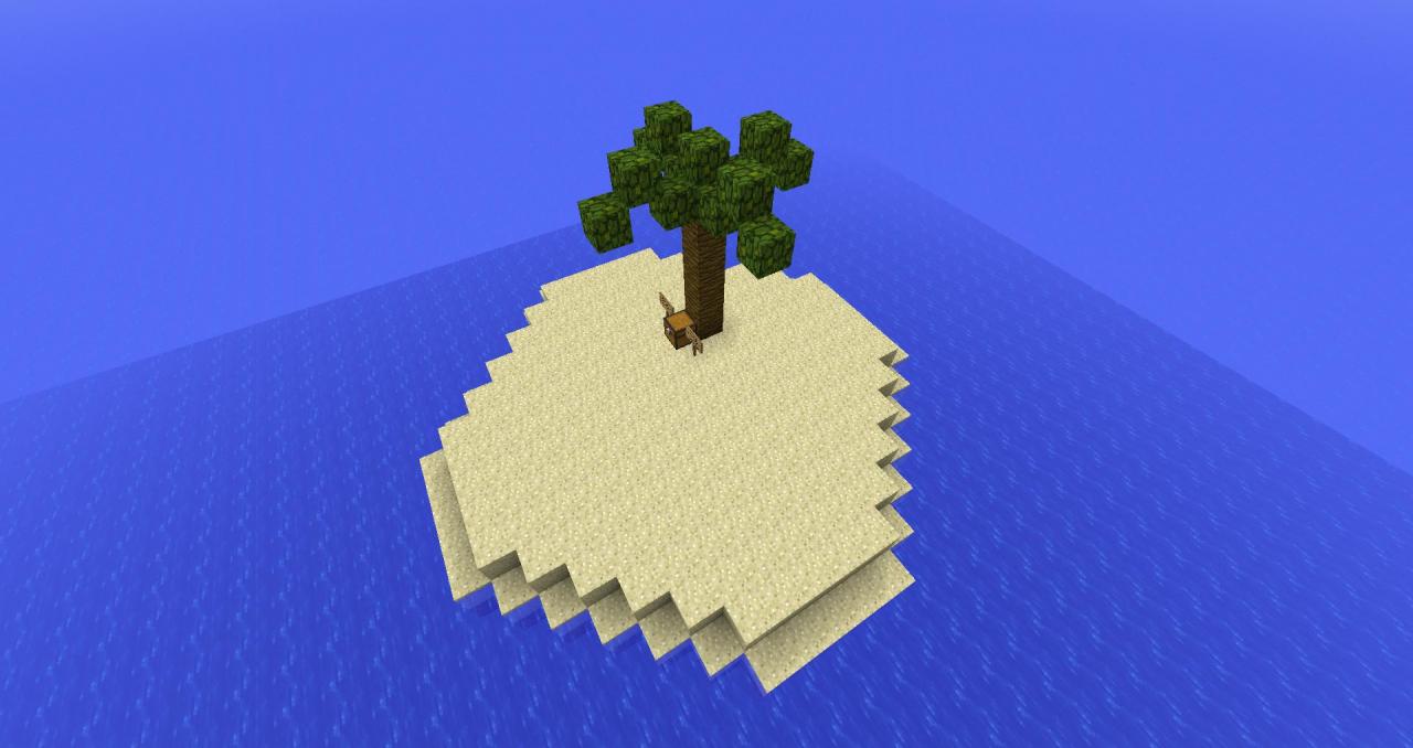 Stranded Survival Island Minecraft Map