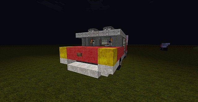 Car Redstone Minecraft Map