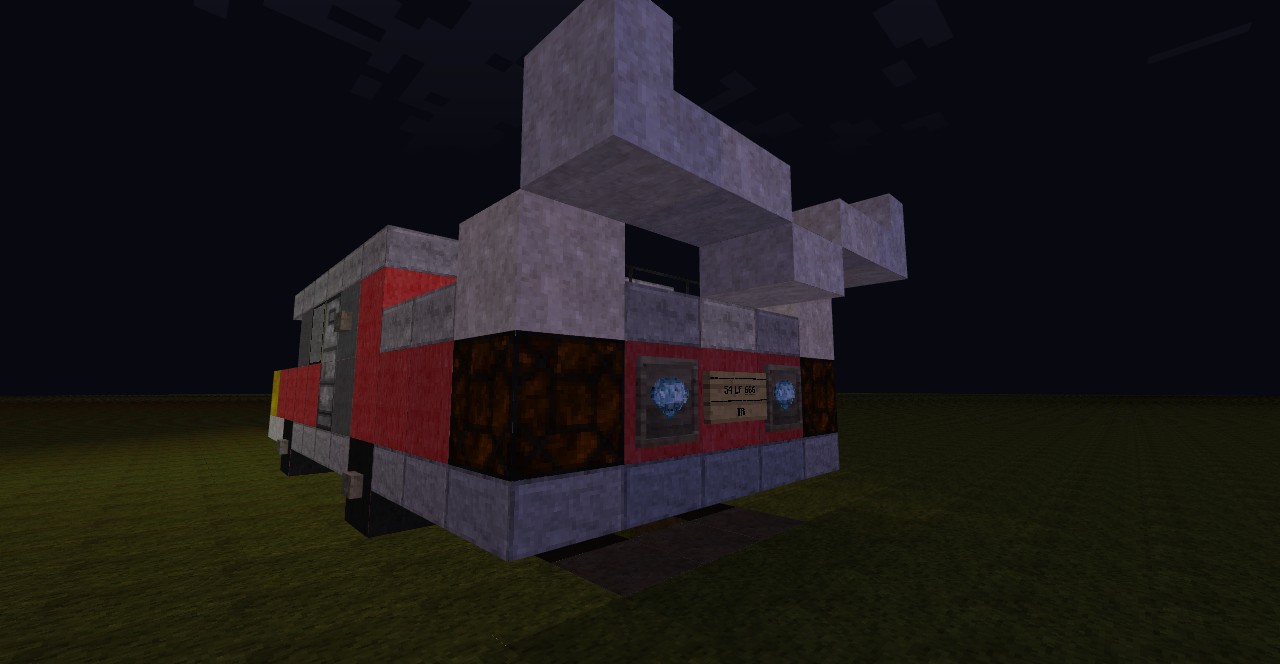 Car Redstone Minecraft Map