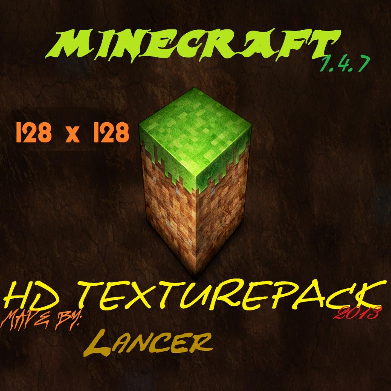 Big Realistic 1.4.7 HD 128x128 By Lancer Minecraft Texture Pack