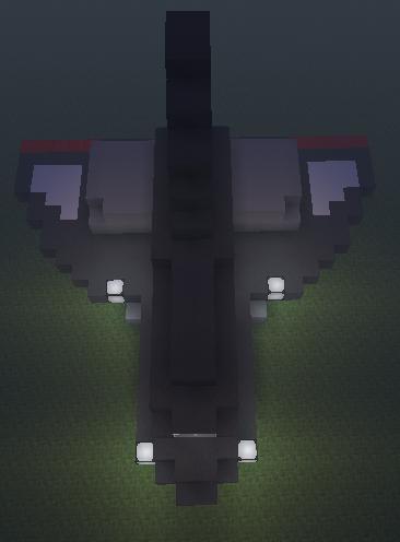 Small transporter spaceship Minecraft Map
