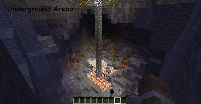 Underground Arena Minecraft Map