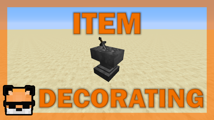Item Decorating Minecraft Data Pack