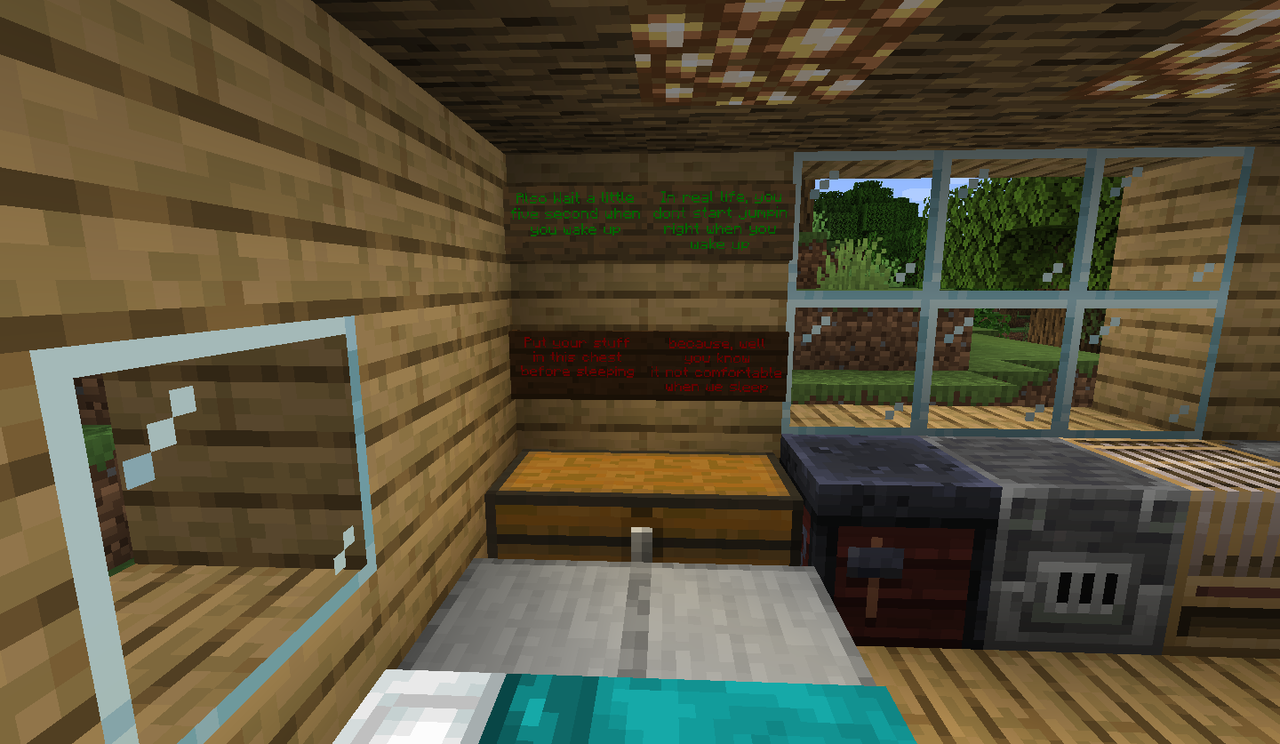 Minecraft Survival But When you sleep, You are able to dream Minecraft Map