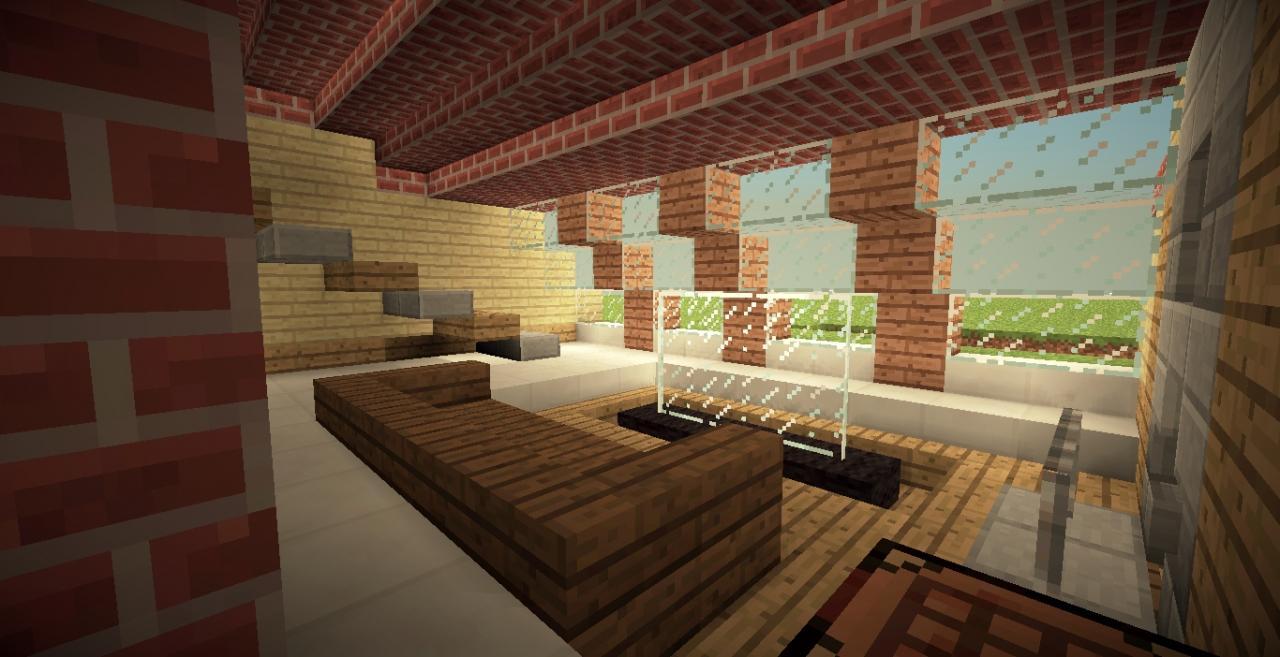 Modern House Minecraft Map